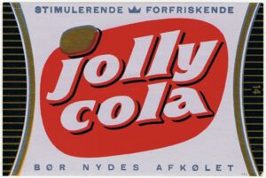 Drink Label: Jolly Cola (Carlsberg Bryggerierne, DenmarkCol:DK-SODA-000079