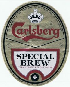 Drink Label: Special Brew (Carlsberg Bryggerierne, DenmarkCol:DK-BEER ...