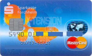 Bank Card: Sparkasse-Forchheim-MC-X-TENSION (Sparkasse Forchheim ...