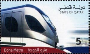 Stamp: Inauguration of Doha Metro System (Qatar(Inauguration of Doha ...