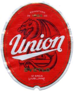 Drink Label: Union (Pivovarna Laško, SloveniaCol:SI-BEER-000458
