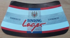 Drink Label: Binding Lager (Binding-Brauerei AG, Germany, Federal ...