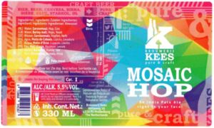 Drink Label: Mosaic Hop (Brouwerij Kees, NetherlandsCol:NL-BEER-025947