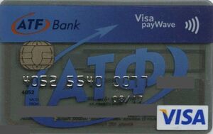 Bank Card: ATF Bank (Atfbank, KazakhstanCol:KZ-VI-0060