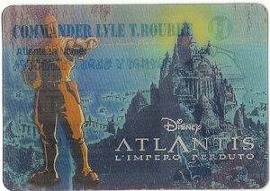 Tarjeta de juego: Commander Lyle T.Rourke (3D cards - AtlantisCol:ITA ...