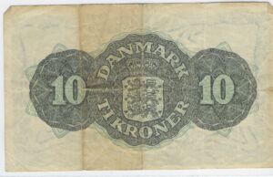 Banknote: 10 Kroner (Denmark(1944-1962 Issue) Wor:P-37b.4