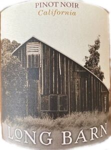 Drink Label: Long Barn Pinot Noir (Long Barn Winery, United States of ...