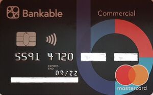 Bank Card: Bankable commercial (Bankable, GibraltarCol:GI-MC-0008.01