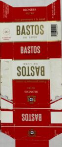 Cigarette Pack: Bastos Blondes (France) Col:FR-CT-0151