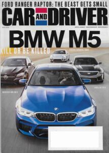 Magazine: Bmw M5 (United States of AmericaCol:US CAD-2018/04