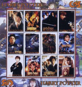 Stamp: Harry Potter (Russia, Mordovia: Illegal Stamps(Harry Potter) Col ...
