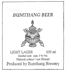 Drink Label: Bumthang Beer (Bumthang Brewery, BhutanCol:BT-BEER-000005
