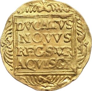 Moneda: 1 Ducat (Alemania, Estados) (Aachen (1166~1801 - Free Imperial ...