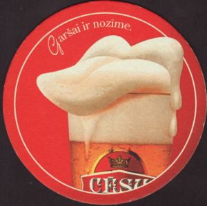 Beer Coaster: Cesu (Cesu Alus Daritava, Latvia) Col:LV-000012