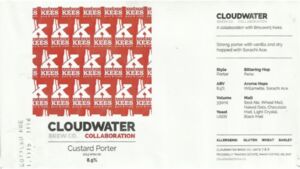 Drink Label: Cloudwater (Brouwerij Kees, NetherlandsCol:NL-BEER-026116
