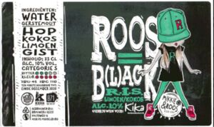 Drink Label: Roos = B(l)ack (Brouwerij Kees, NetherlandsCol:NL-BEER-026141