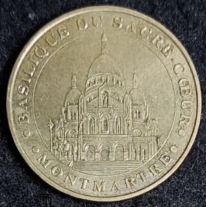 Token: Basilique Du Sacre Coeur - Montmartre (France(Tourist Tokens ...