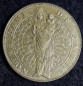 Token: Notre-Dame De Paris (France) (Tourist Tokens - Cathédrales et ...