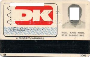 Bank Card: DanskePrivat (Den Danske Bank, DenmarkCol:DK-VI-0025.02
