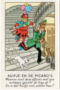 Game Card: Kuifje en de Picaro's (Comic Art(Kuifje en Bobbie) Col:BE ...