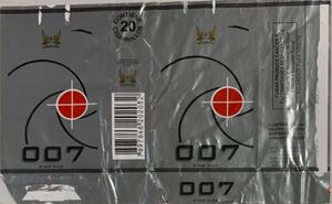 Cigarette Pack: 007 (ParaguayCol:PY-CT-0206