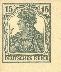 Stamp: British Forgery For Germany-Germania (German Realm: Wartime ...