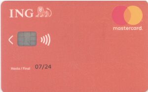 Bank Card: ING Mastercard (Banco Ing Direct, SpainCol:ES-MC-0466