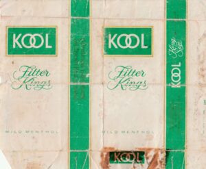 Cigarette Pack: Kool (PanamaCol:PA-CT-0008