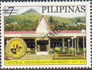 Stamp: Central Mindanao University 100th Anniversary (Philippines(100th ...