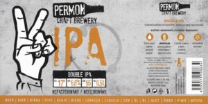 Drink Label: Permon Craft Brewery IPA (Pivovar Permon Sokolov, Czech ...