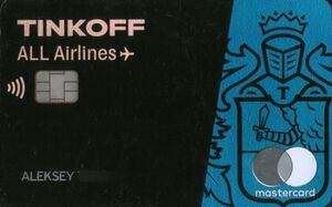 Bank Card: TINKOFF All Airlines Black (Tinkoff Credit Systems ...