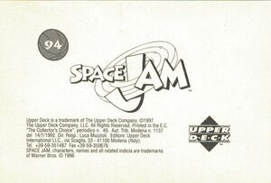 Sticker: Space Jam - Sticker no. 94 (Upper Deck, Worldwide(Space Jam ...