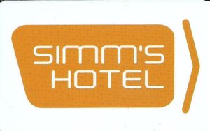 כרטיס מפתח לחדר המלון: Simm's Hotel (No Chain, אוסטריהCol:AUT-00514