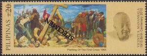 Stamp: Planting of the First Cross (1965) (Philippines(Vicente ...