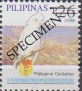 Stamp: Philippine Cockatoo (Cacatua haematuropygia) (PhilippinesMi:PH ...