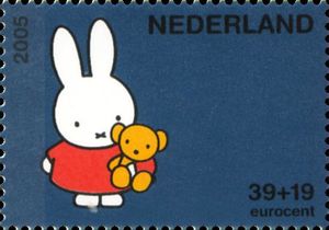 Stamp: Safely, Miffy (Netherlands(Children Stamps 2005) Mi:NL 2344,Sn ...