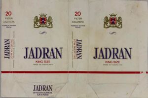 Cigarette Pack: Jadran (YugoslaviaCol:YU-CT-0087