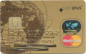 Bank Card: Cashplus (APS Financial, United Kingdom of Great Britain ...