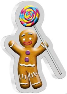 Moneda: 2 Dollars (Shrek 20th Anniversary - Gingy "Gingerbread Man ...