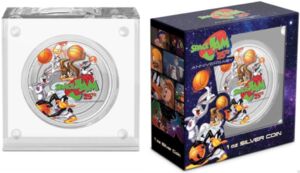Coin: 2 Dollars (Space Jam 25th Anniversary) (Niue(Numismatic Product ...