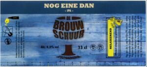 Drink Label: Nog Eine Dan IPA (De Brouwschuur, NetherlandsCol:NL-BEER ...