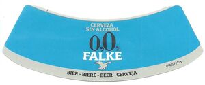 Etiqueta de bebida: Falke 0,0 - Sin (Heineken España S.A., EspañaCol:ES ...