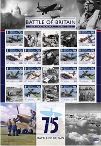 Stamp: 75th Anniversary of the Battle of Britain (Isle of Man(75th ...