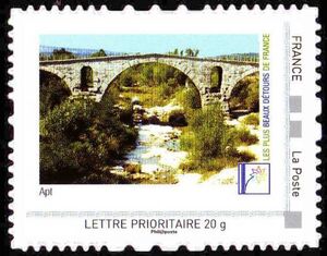 Stamp: Apt Bridge (France: Personalized stamps(Collector : Most ...