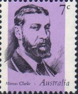 Stamp: Marcus Clarke (1846-1881), Author and Journalist (Australia ...