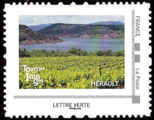 Stamp: Herault 5 (France: Personalized stamps(Collector : Images Tour ...