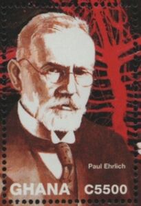 Stamp: Paul Ehrlich (Ghana(Millenium series) Mi:GH 2852 📮