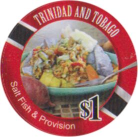 Stamp: Salt Fish & Provision (Trinidad and Tobago) (Traditional Cuisine ...