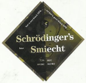 Drink Label: Schrödinger's Smiecht (De Smiecht Craft Brewery ...