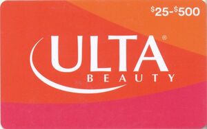 Gift Card: Ulta Logo $25-500 (Ulta, United States of America(Ulta) Col ...